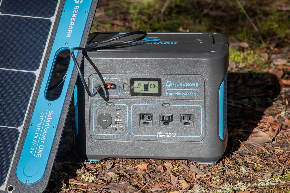 Generark SolarPower One 100W Solar Panel - Pack & Trail