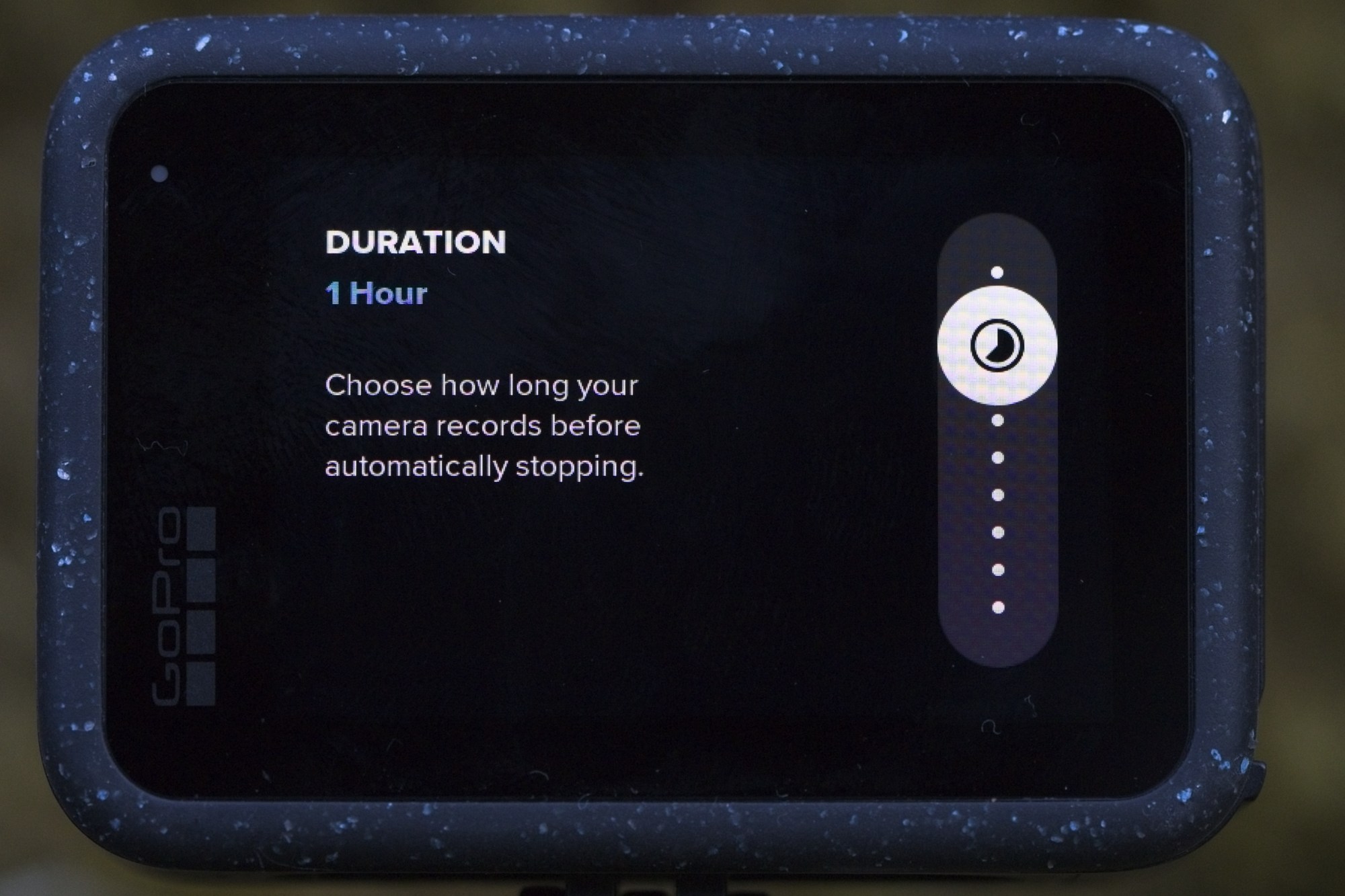 How to set a Timer on a GoPro shot - Pack & Trail